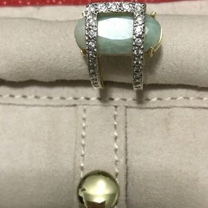 Jewelry | One Of A Kind From Brazil Gold Plated Real Stone | Poshmark